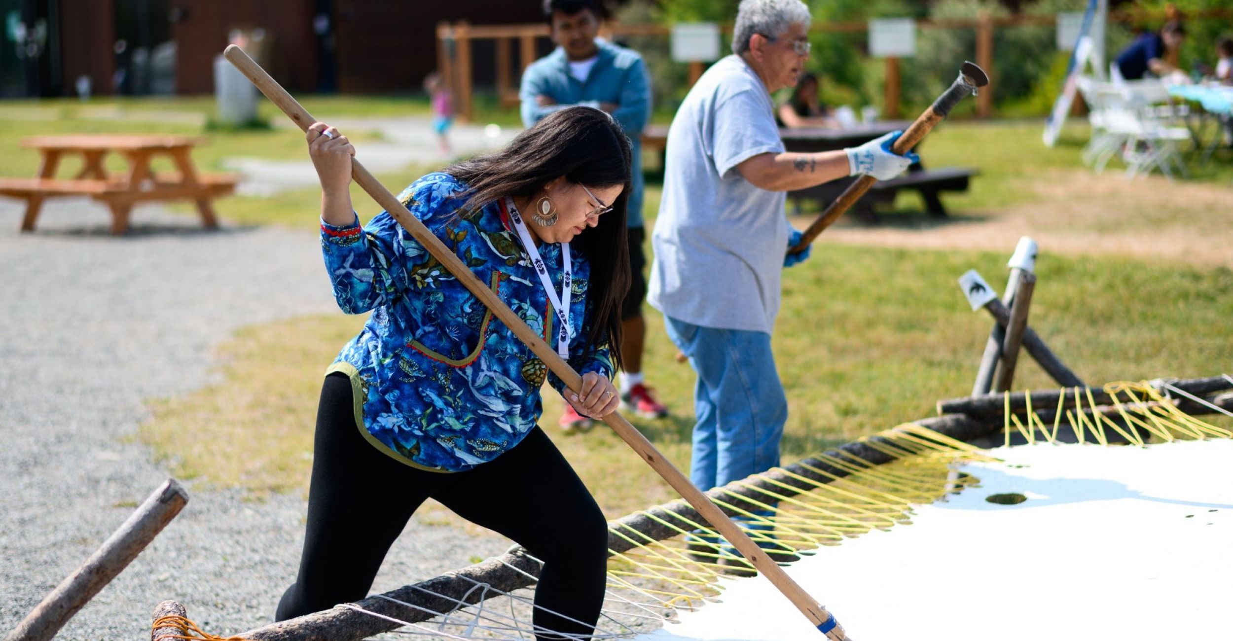 Moosehide Tanning - Indigenous Yukon